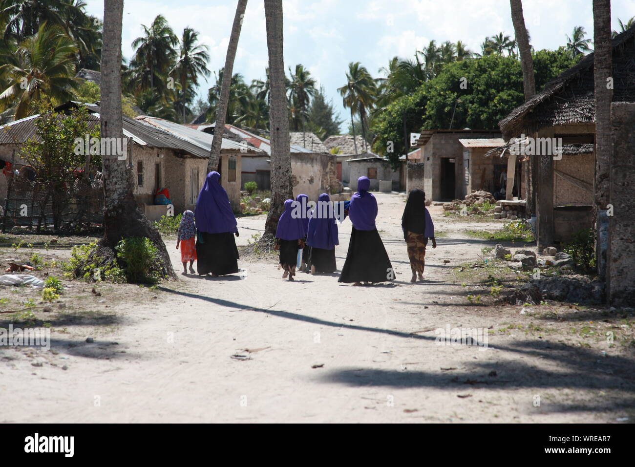 Typical african village hi-res stock photography and images - Alamy