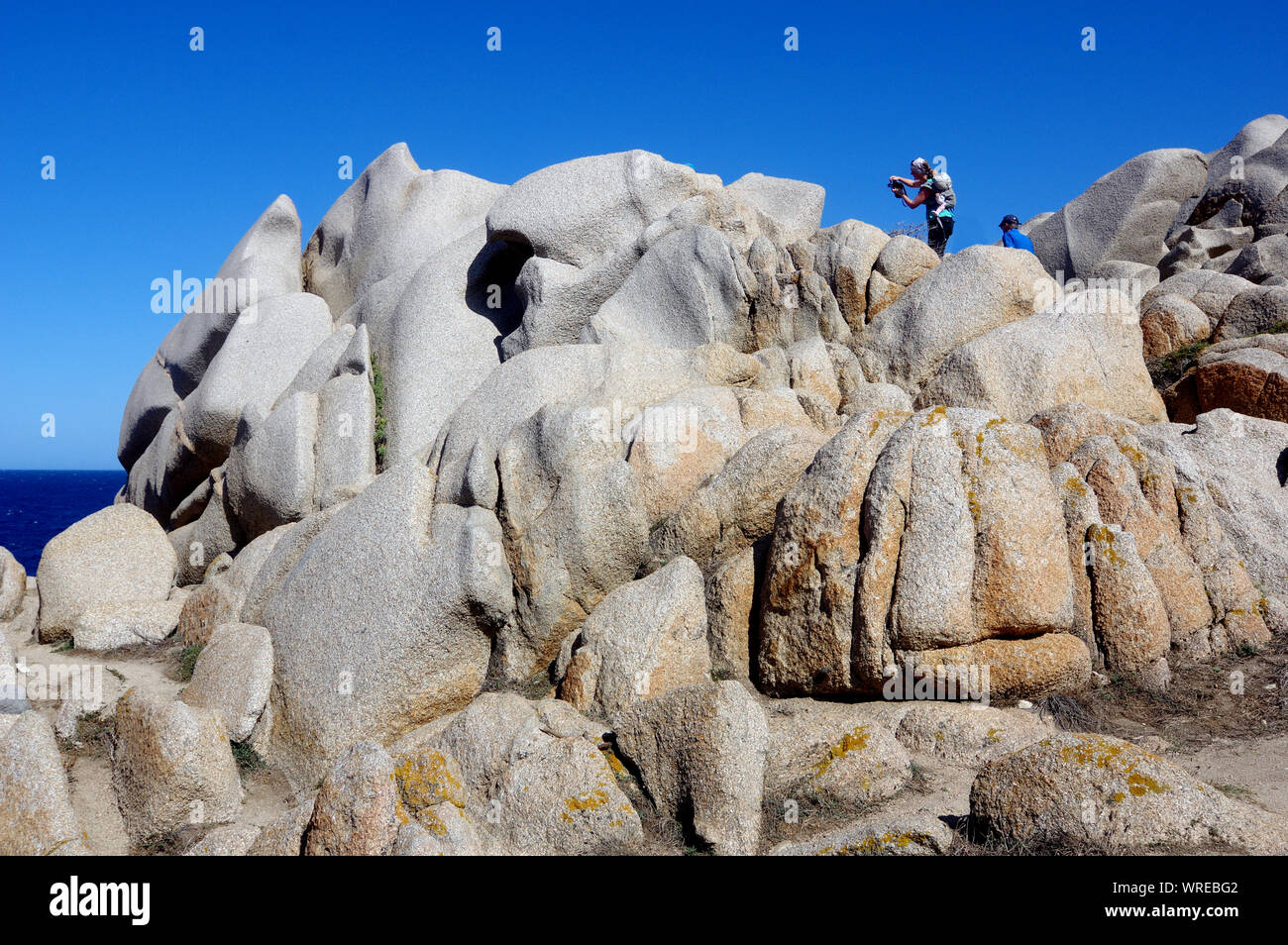 Santa Teresa Gallura, Sardinia, Italy. Capo Testa Stock Photo - Alamy