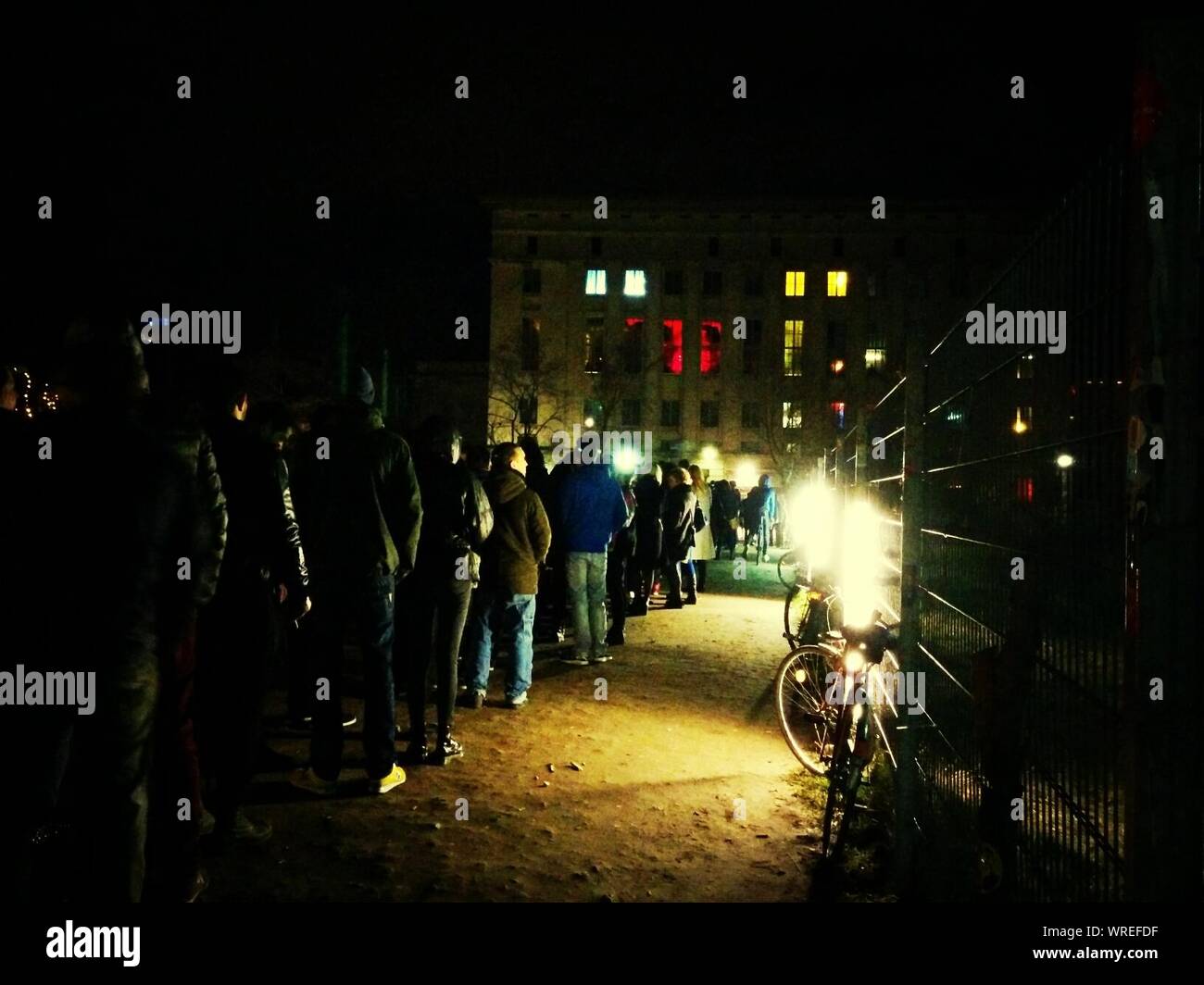 Club queue full hi-res stock photography and images - Alamy