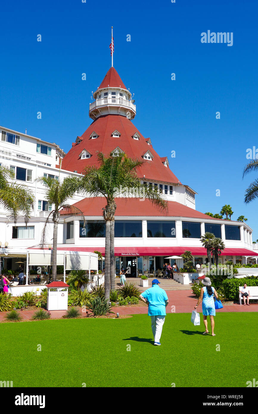 Hotel del Coronado, also known as The Del and Hotel Del. Historic ...