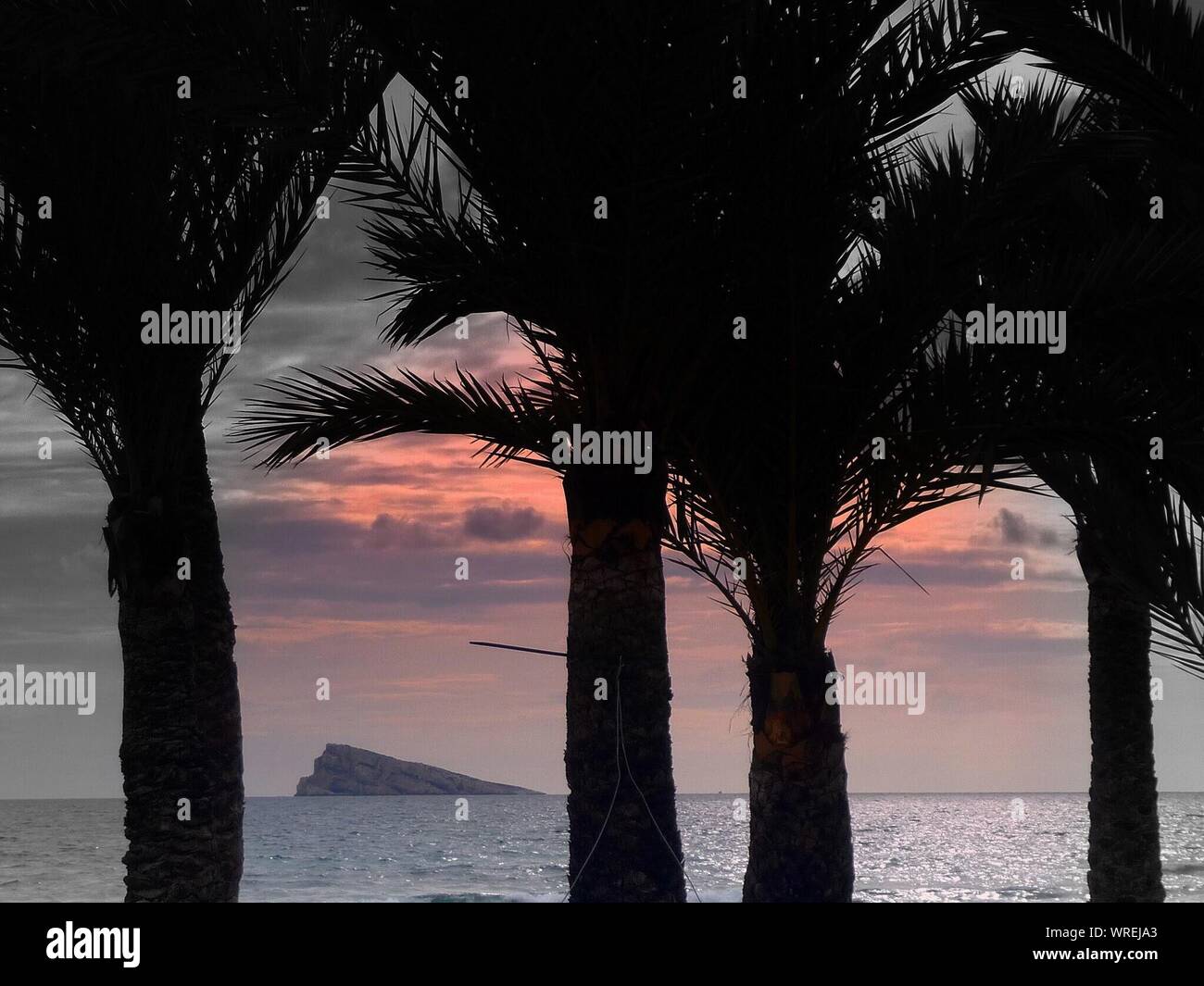 Benidorm Silhouette High Resolution Stock Photography and Images - Alamy