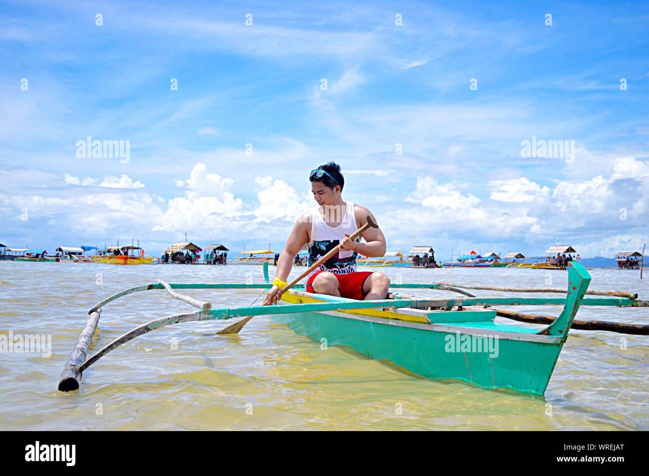 Outrigger Sailing Canoe High Resolution Stock Photography and Images ...