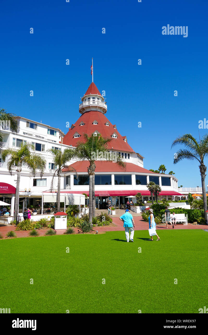 Hotel del Coronado, also known as The Del and Hotel Del. Historic ...
