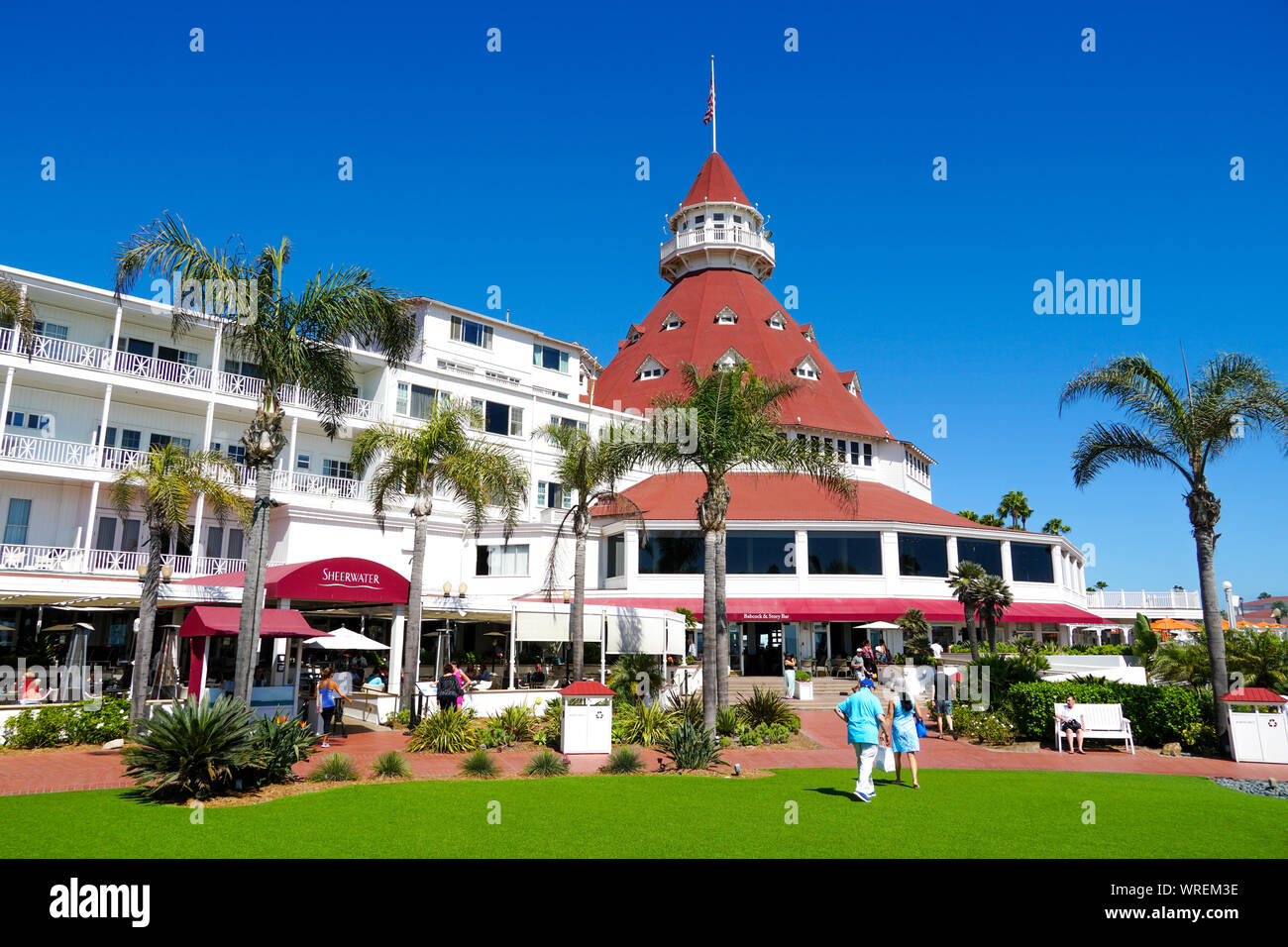 Hotel del Coronado, also known as The Del and Hotel Del. Historic ...