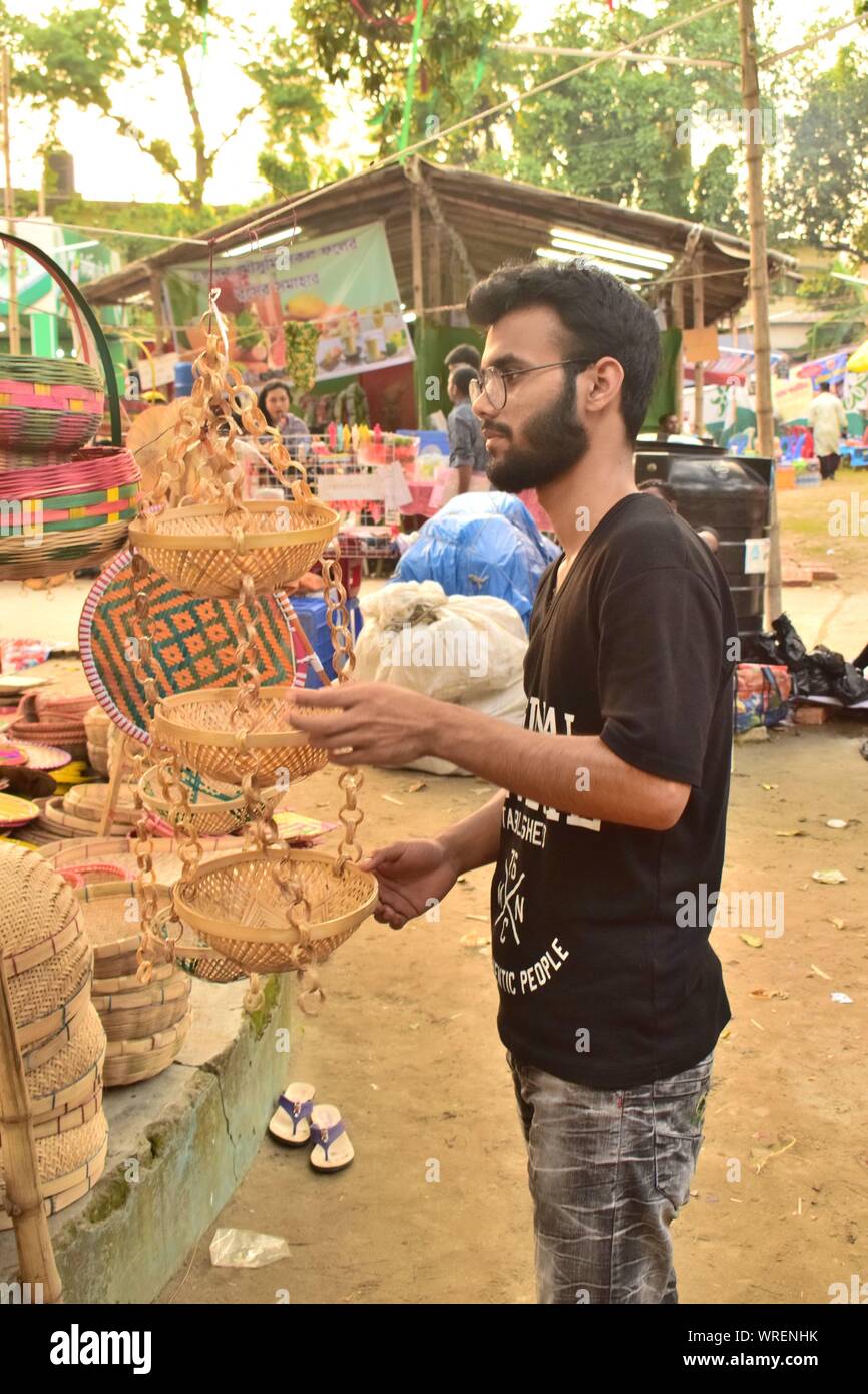 people in a local fair Stock Photo - Alamy