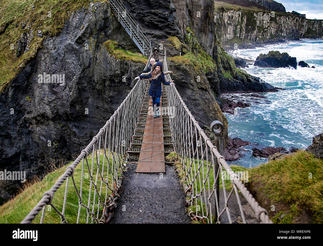 Swaying bridge hi-res stock photography and images - Alamy