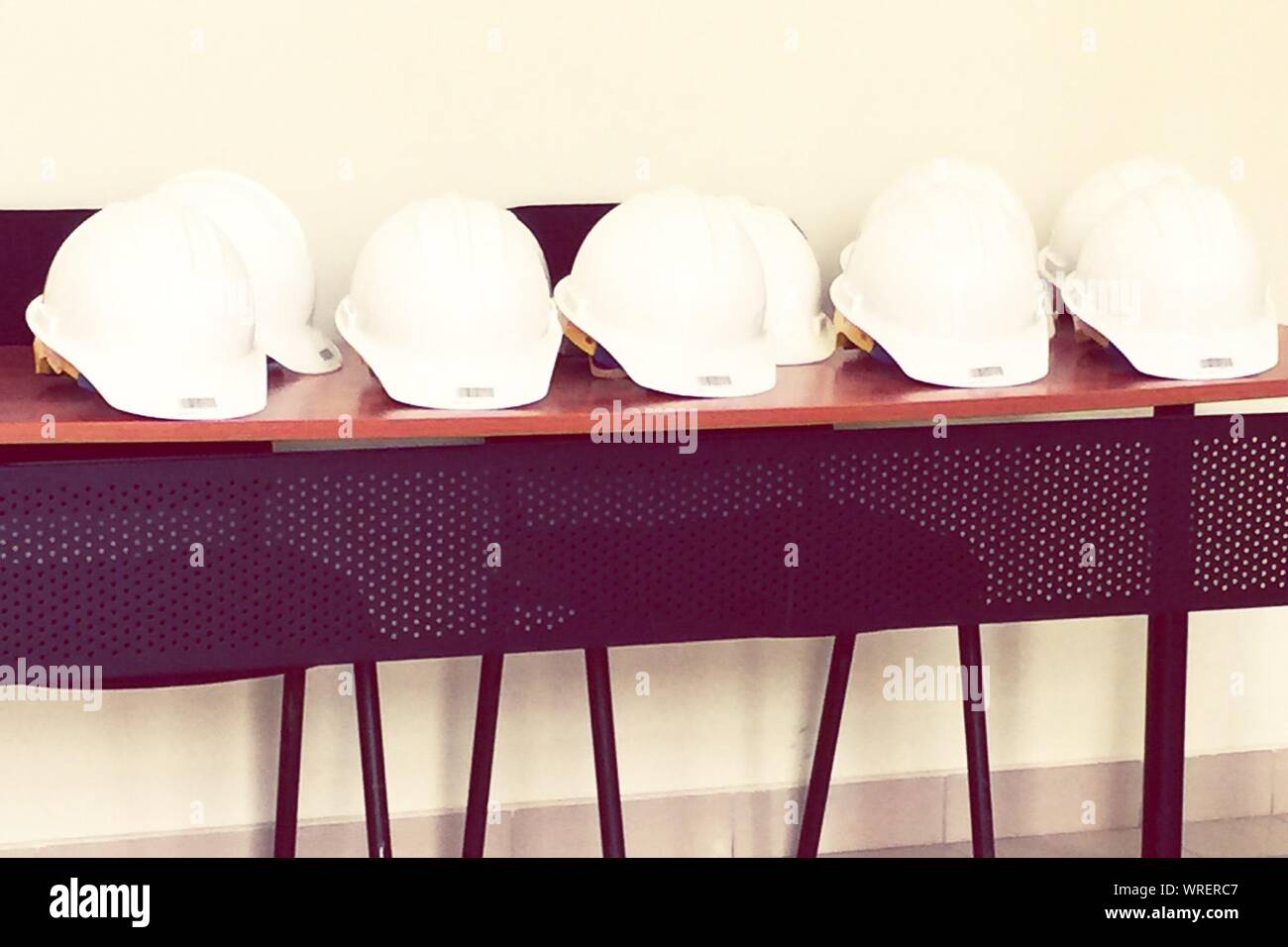 Safety helmets hi-res stock photography and images - Alamy