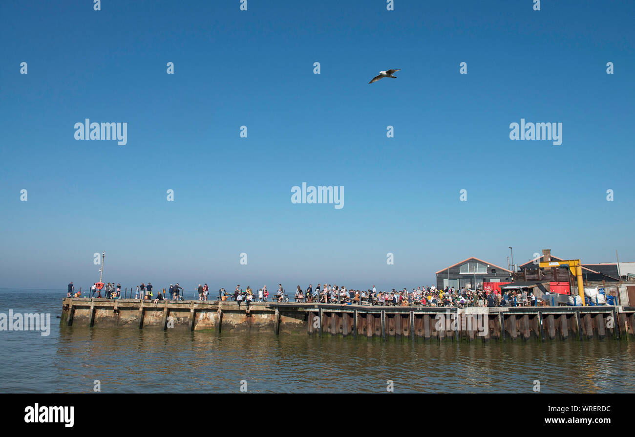 Whitstable in Kent is well known for oysters and sea food, people love ...