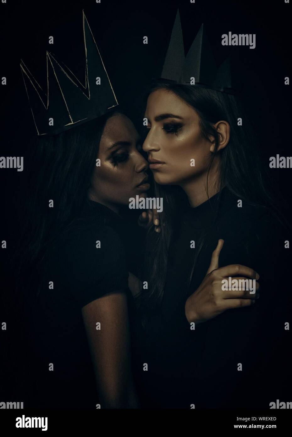 Wearing paper crown hi-res stock photography and images - Alamy