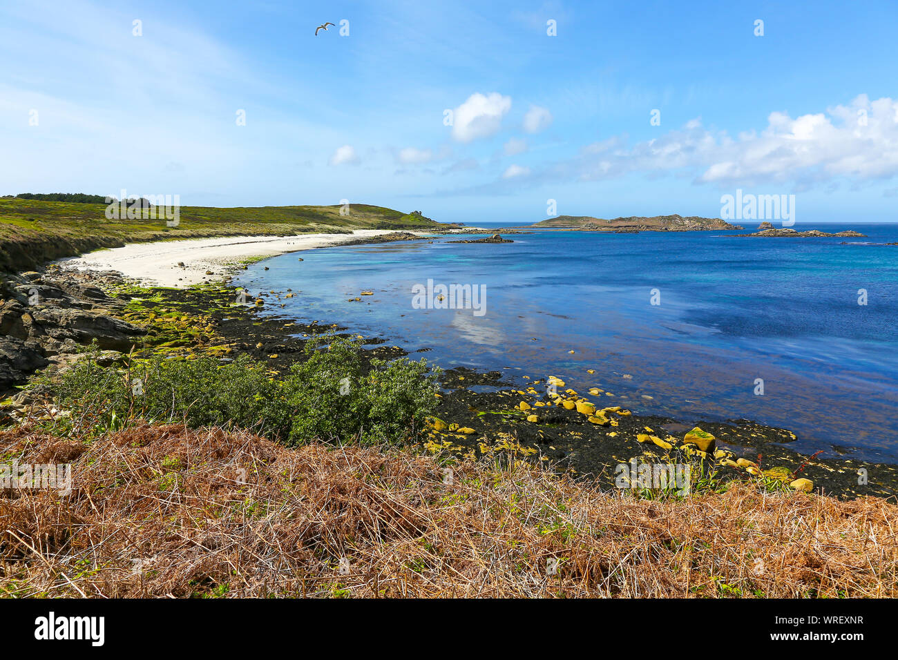 Great Bay in St Martin's Bay, St. Martin’s Island, Isles of Scilly ...