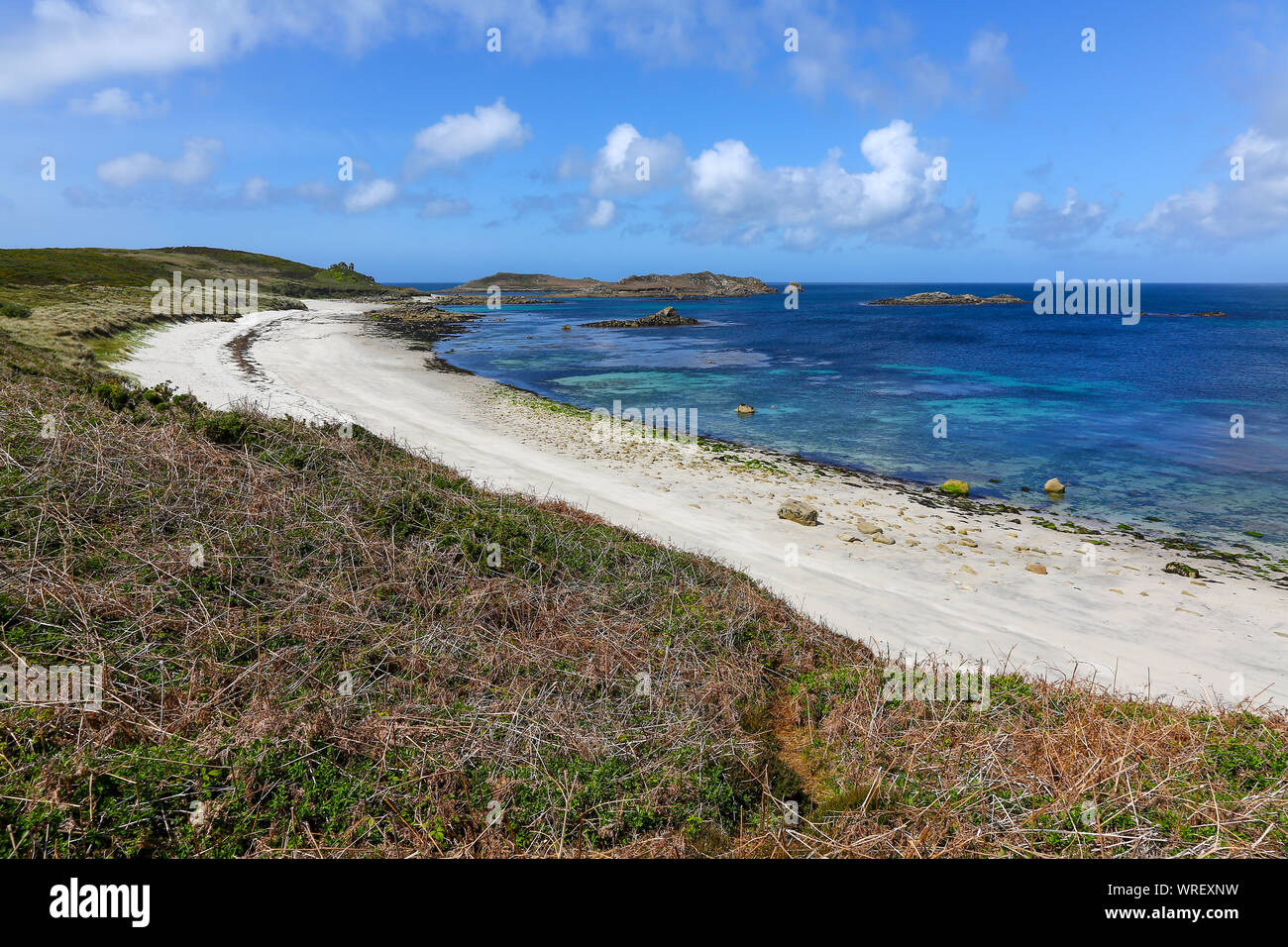 Great Bay in St Martin's Bay, St. Martin’s Island, Isles of Scilly ...
