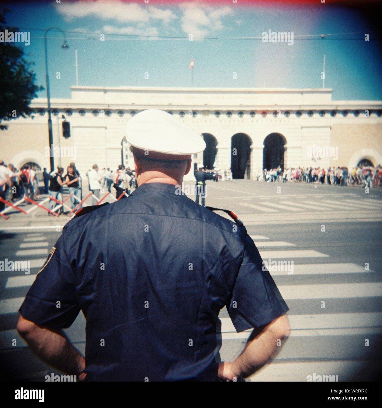 Back of parade hi-res stock photography and images - Alamy