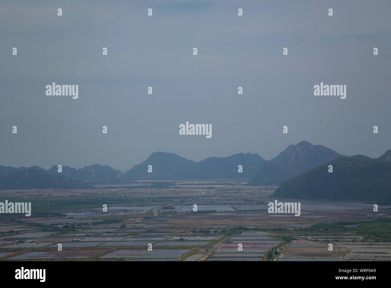 landscape viewpoint at Khao Daeng ,Sam Roi Yod national park ...