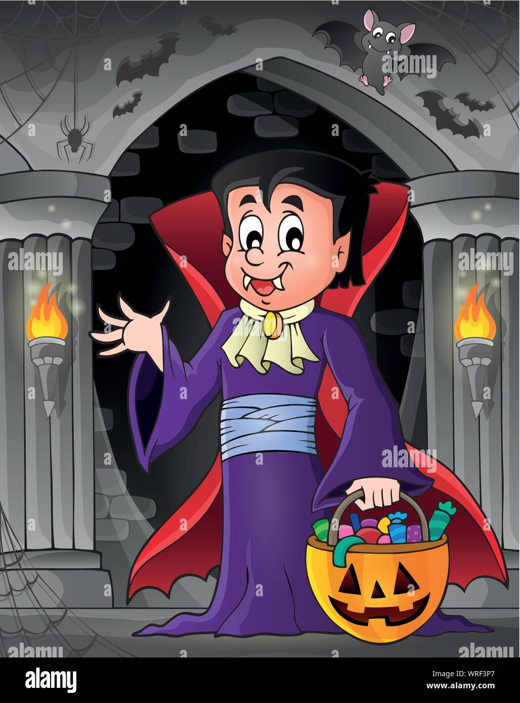 Halloween vampire theme image 7 Stock Vector Image & Art - Alamy