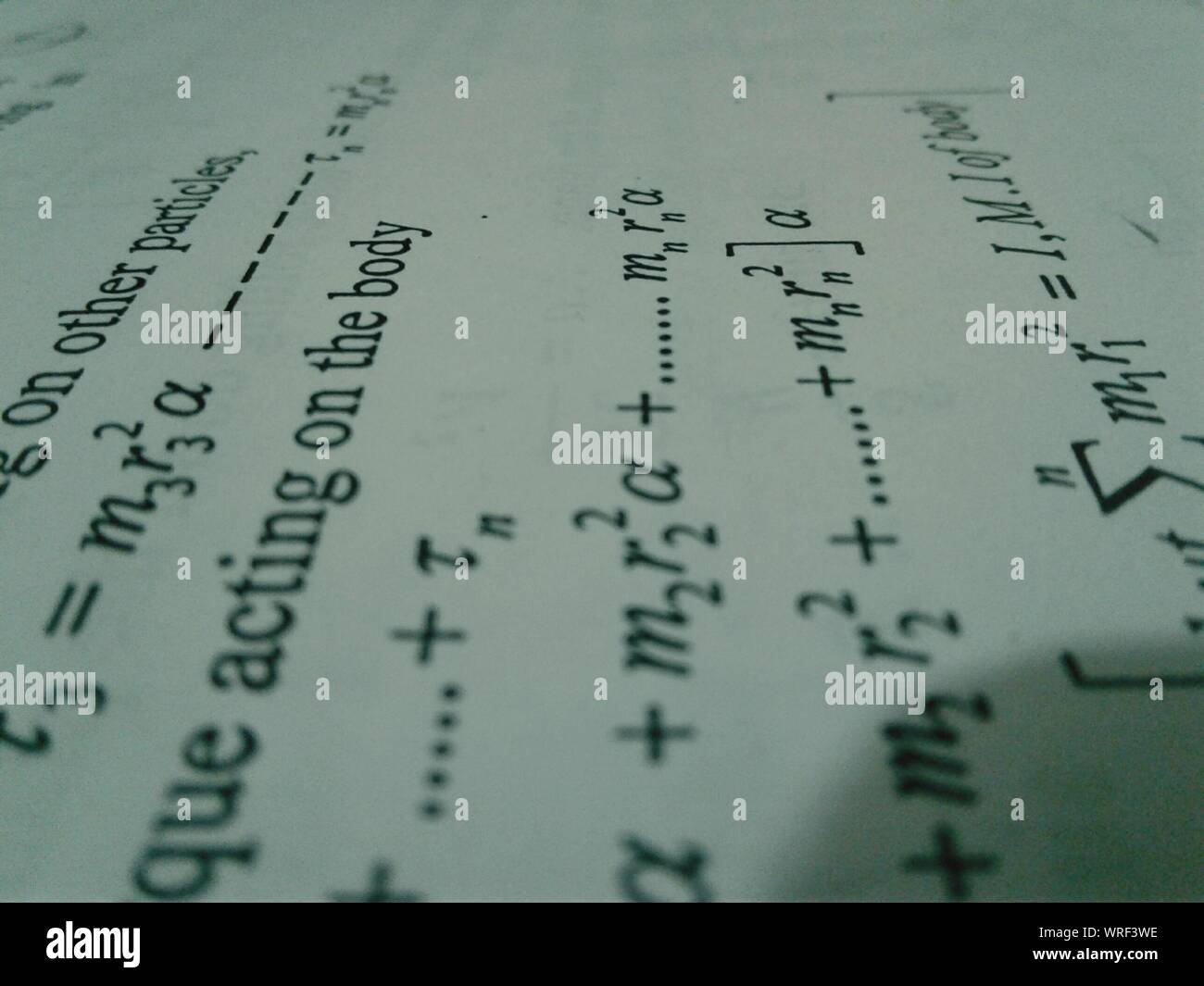 Formulas close up hi-res stock photography and images - Alamy