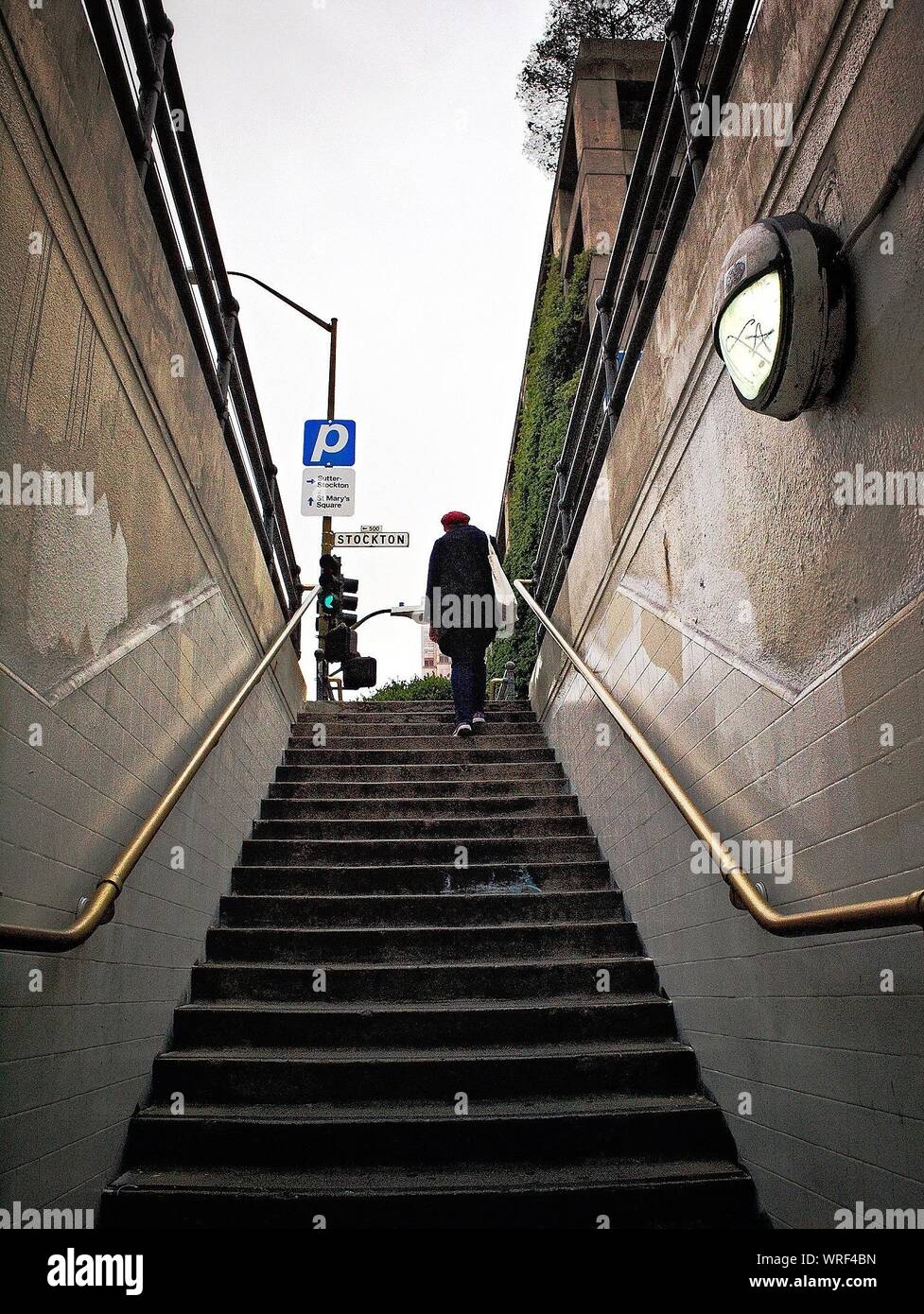 Road stairs hi-res stock photography and images - Alamy