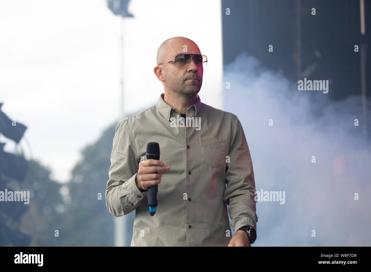 Soultown Festival 2019 in Beckenham, Kent. English Soul singer, Kenny ...