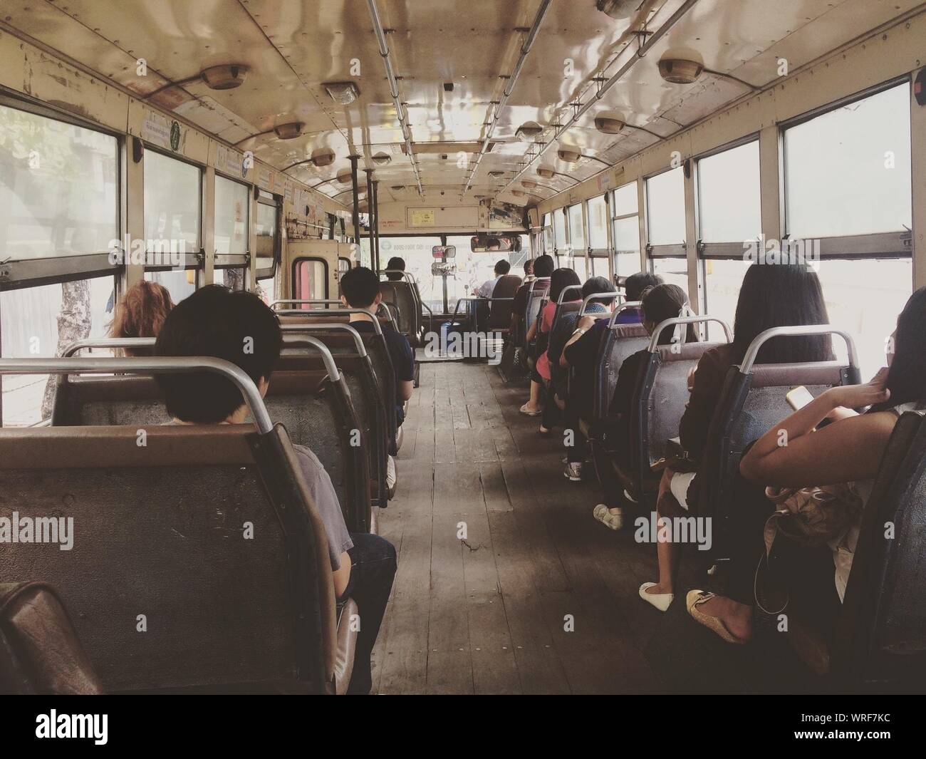 Passengers in travel bus hi-res stock photography and images - Alamy