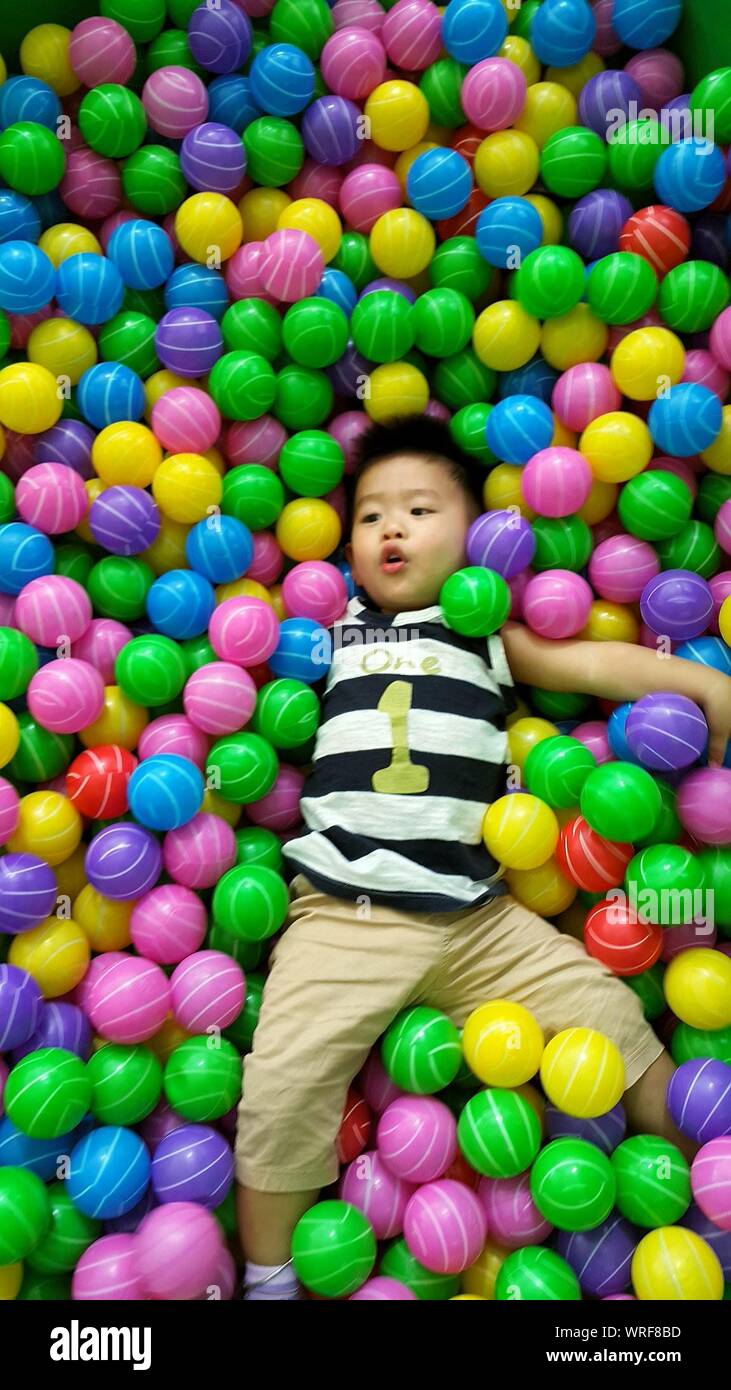 Boys Lying Pool High Resolution Stock Photography and Images - Alamy