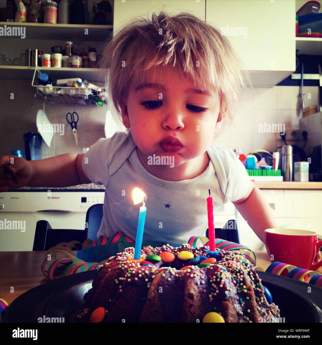 Girl with candle hi-res stock photography and images - Alamy