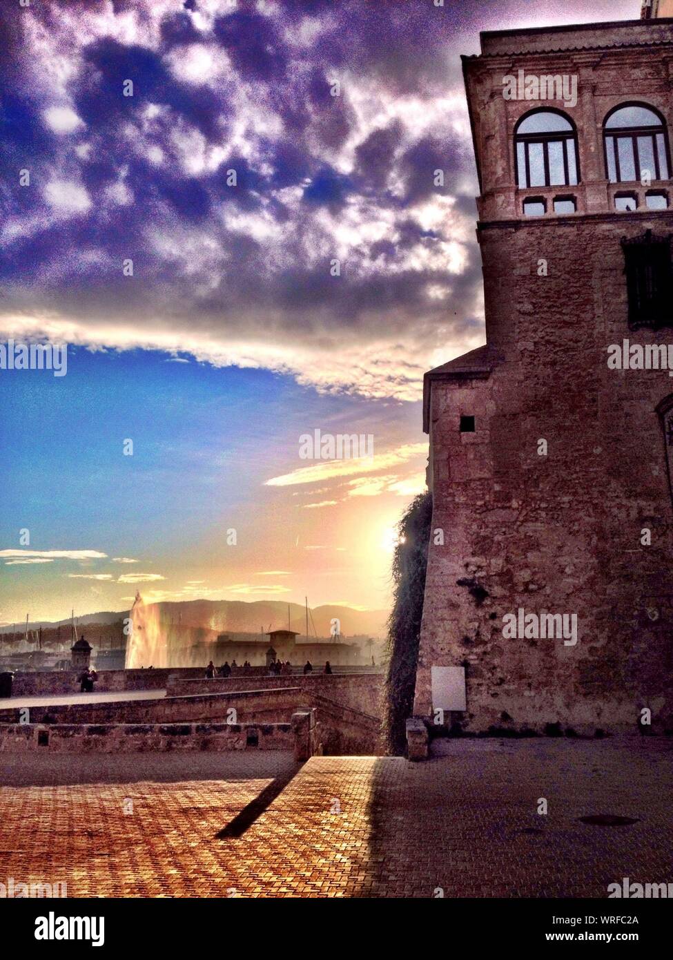 Old town sunset hi-res stock photography and images - Alamy