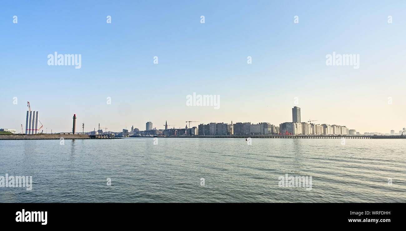 Port of Ostend, Belgium Stock Photo - Alamy