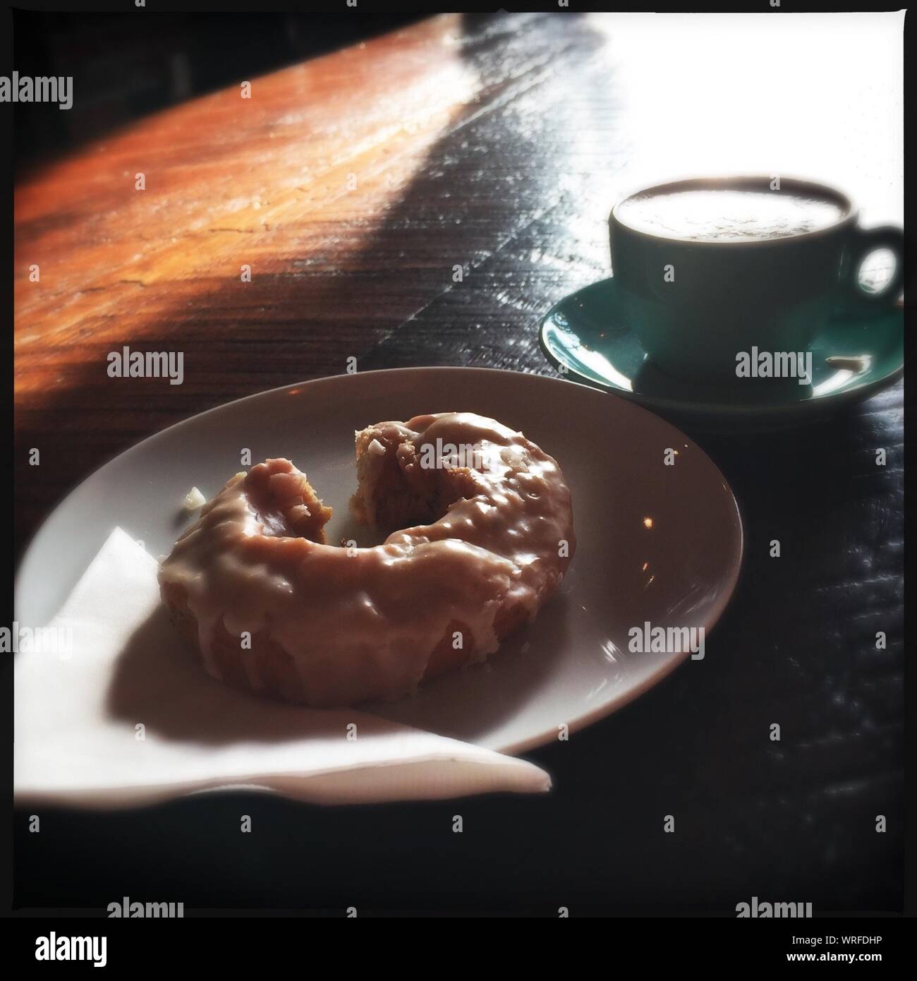 Bite donut hi-res stock photography and images - Alamy