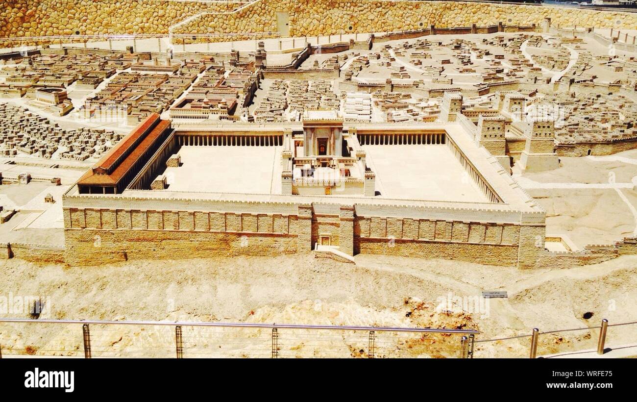 Model of jerusalem hi-res stock photography and images - Alamy