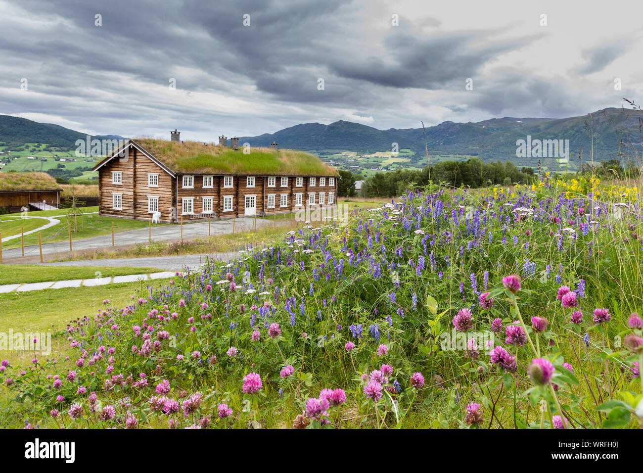 Cottage garden norway hi-res stock photography and images - Alamy
