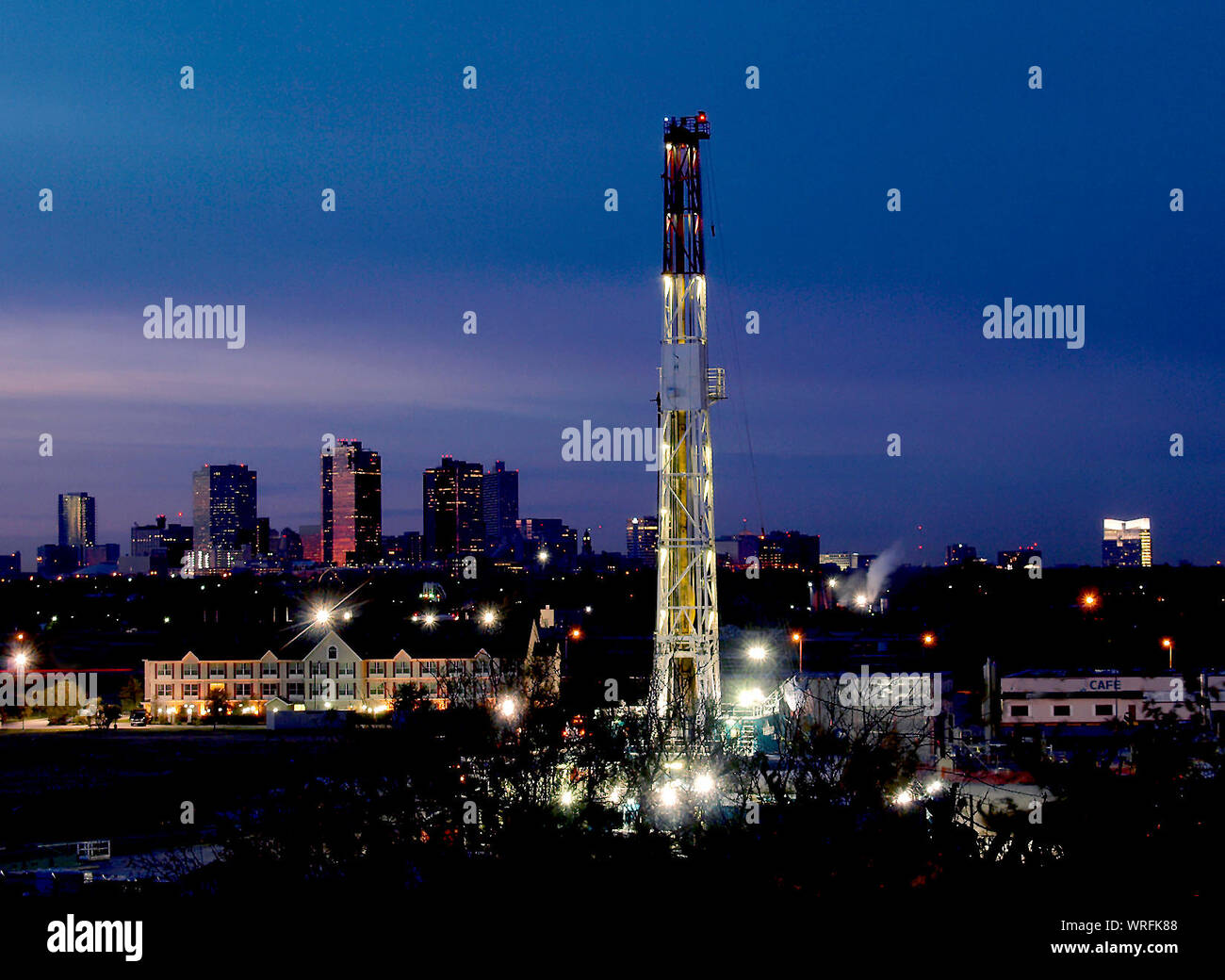 Fracking Well Night
