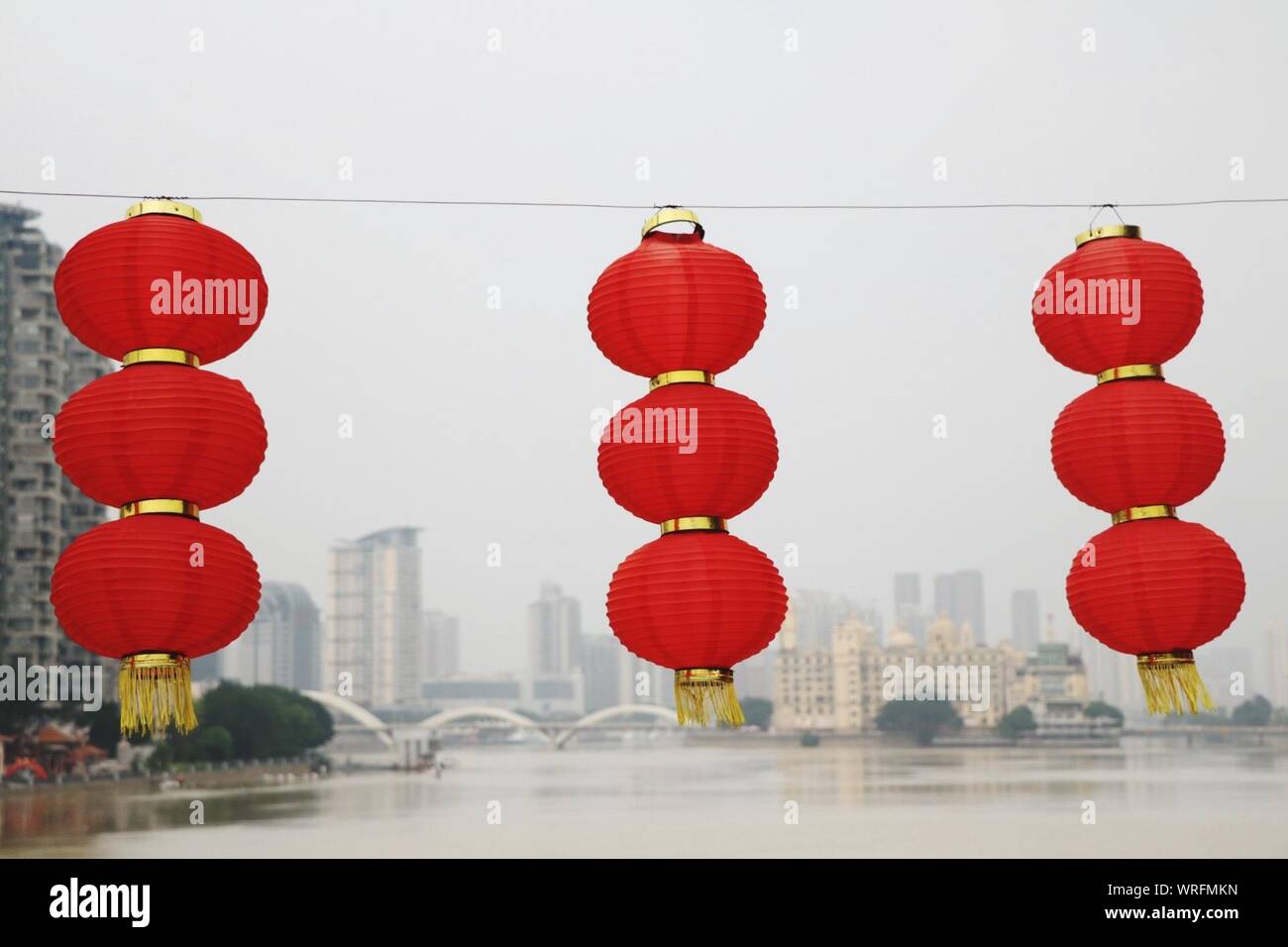 String of chinese lanterns hi-res stock photography and images - Alamy