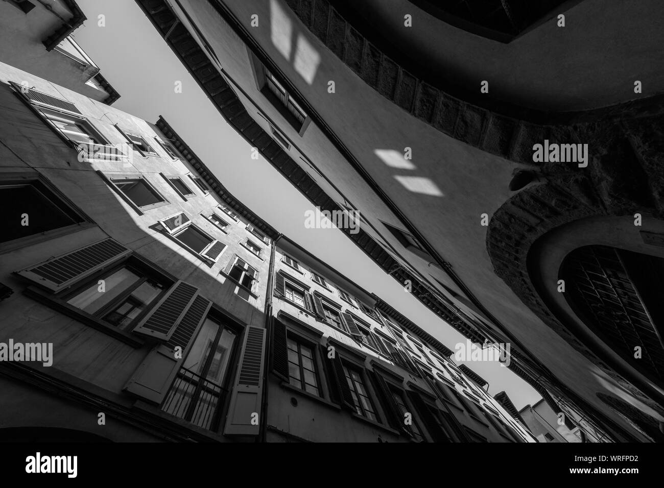 Narrow bottom Black and White Stock Photos & Images - Alamy