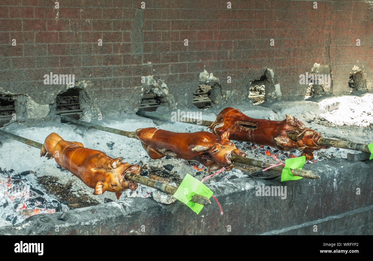 Manila, Philippines - March 5, 2019: Calavite street in Salvacion part ...