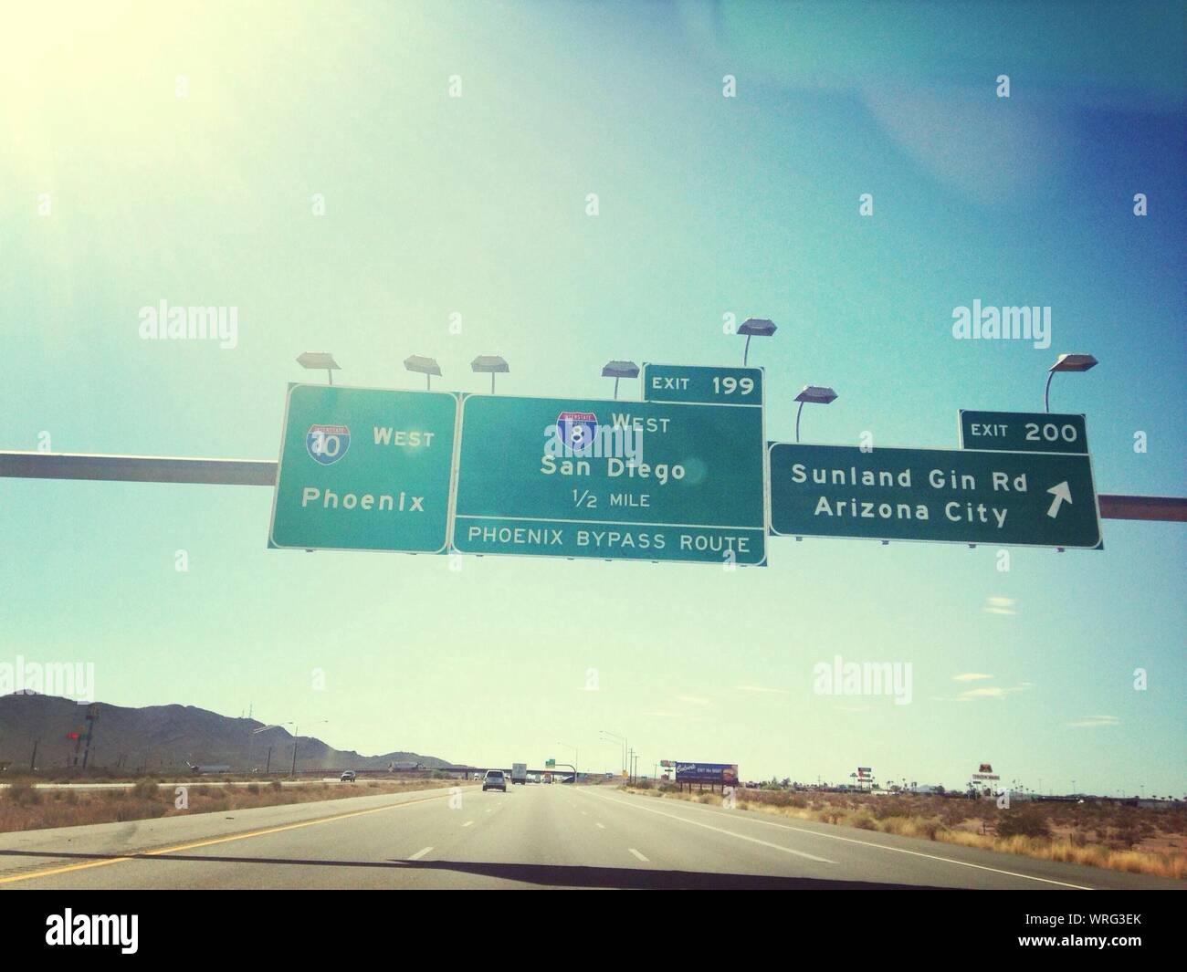 Road Signs Land Transportation High Resolution Stock Photography and ...