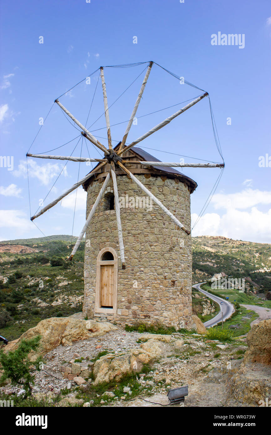 Old brick windmill hi-res stock photography and images - Alamy