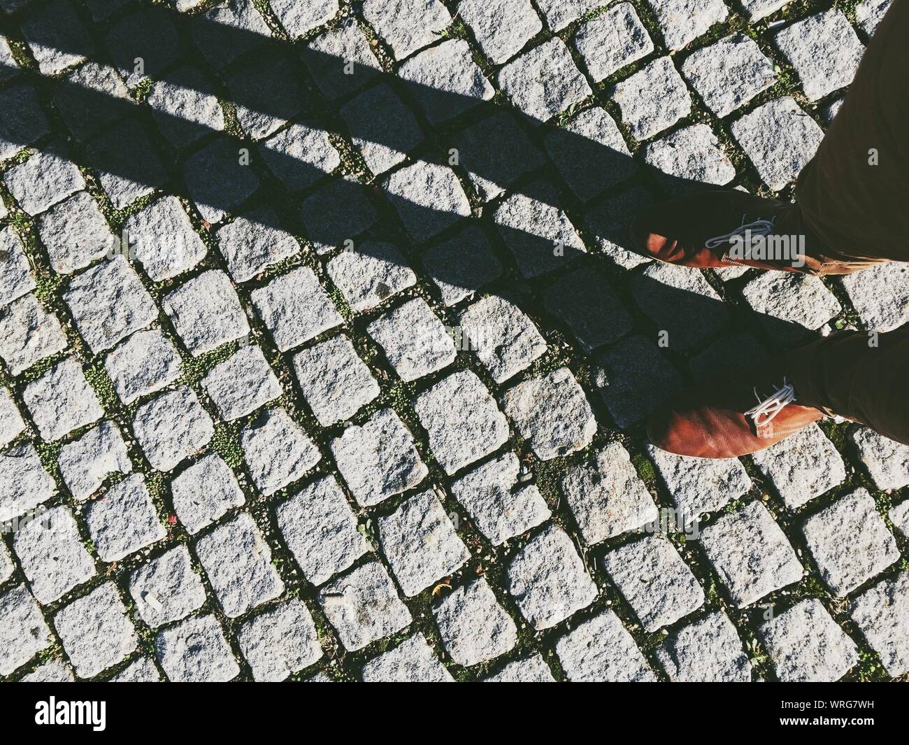 Shadows cobblestone hi-res stock photography and images - Alamy