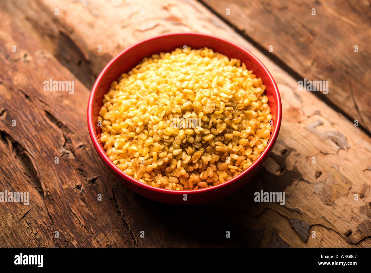 Salty and Fried Moong Dal / crispy Mung Namkeen served in a bowl ...