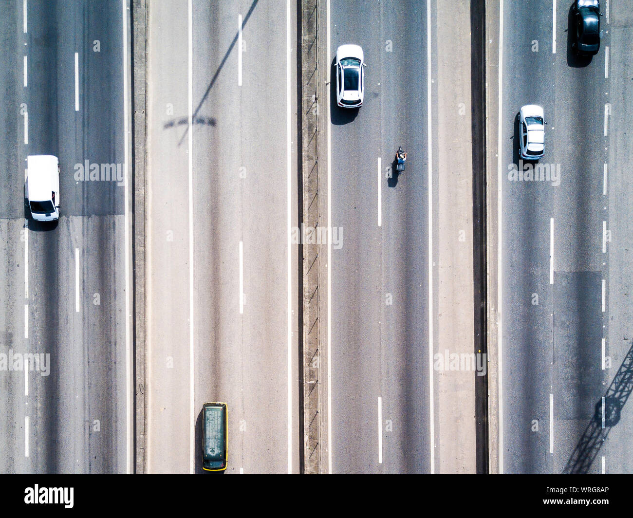 Four Lane Highway High Resolution Stock Photography and Images - Alamy
