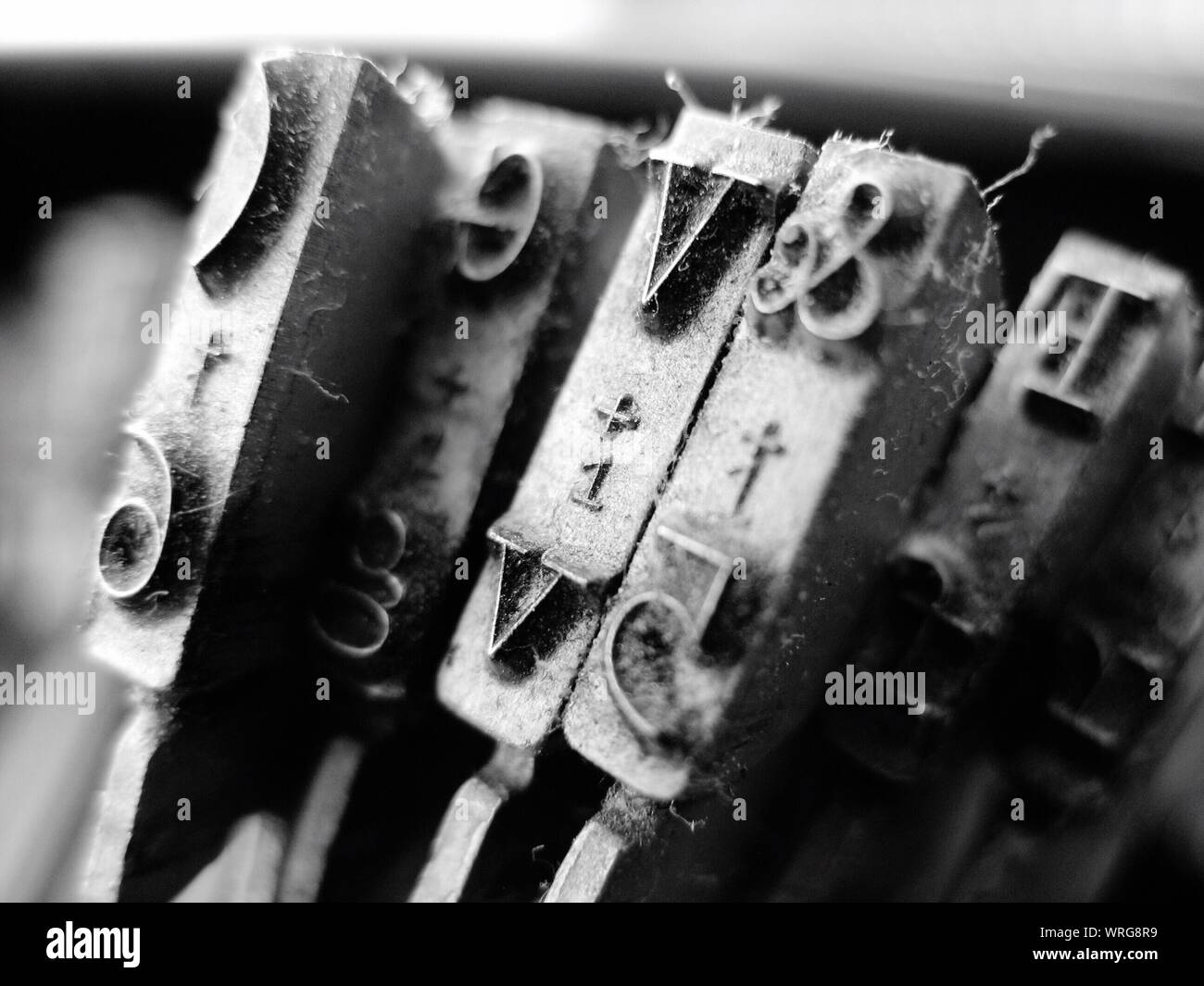 Typewriter keys alphabet hi-res stock photography and images - Alamy