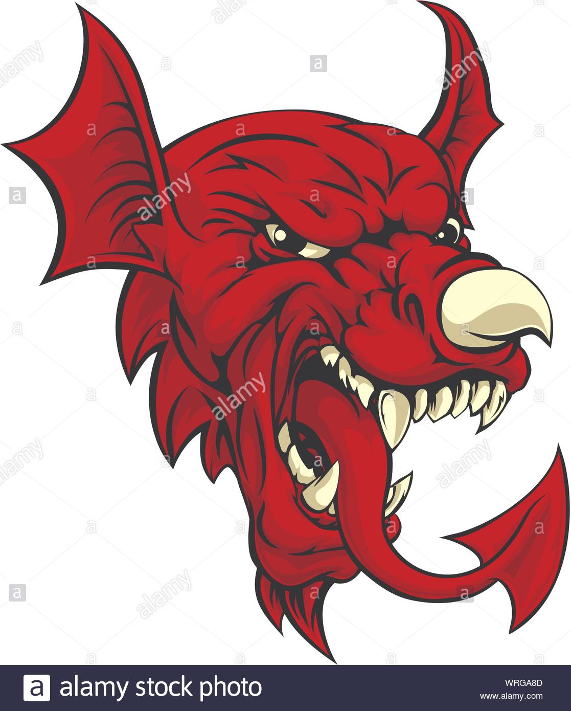 Welsh Dragon National Symbol Wales Stock Photos & Welsh Dragon National ...