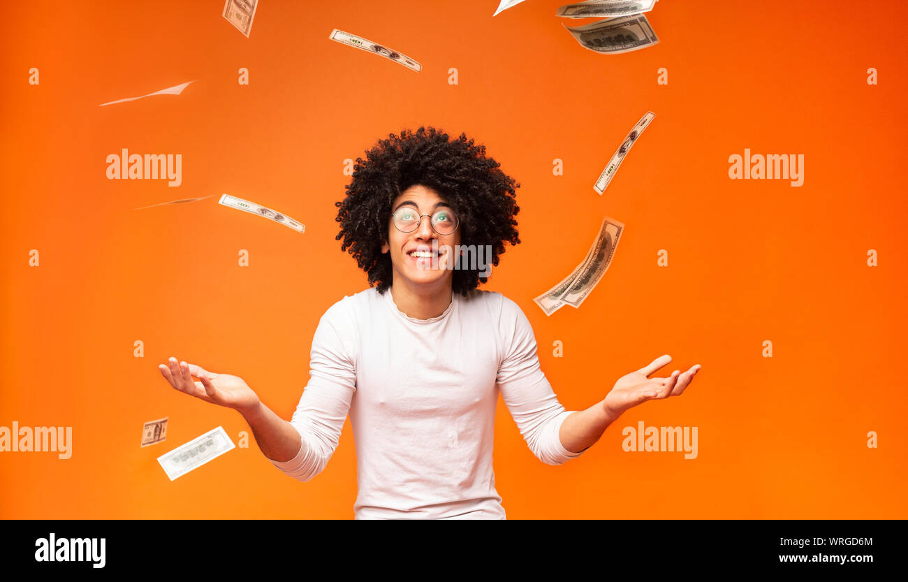 Money rain african hi-res stock photography and images - Alamy