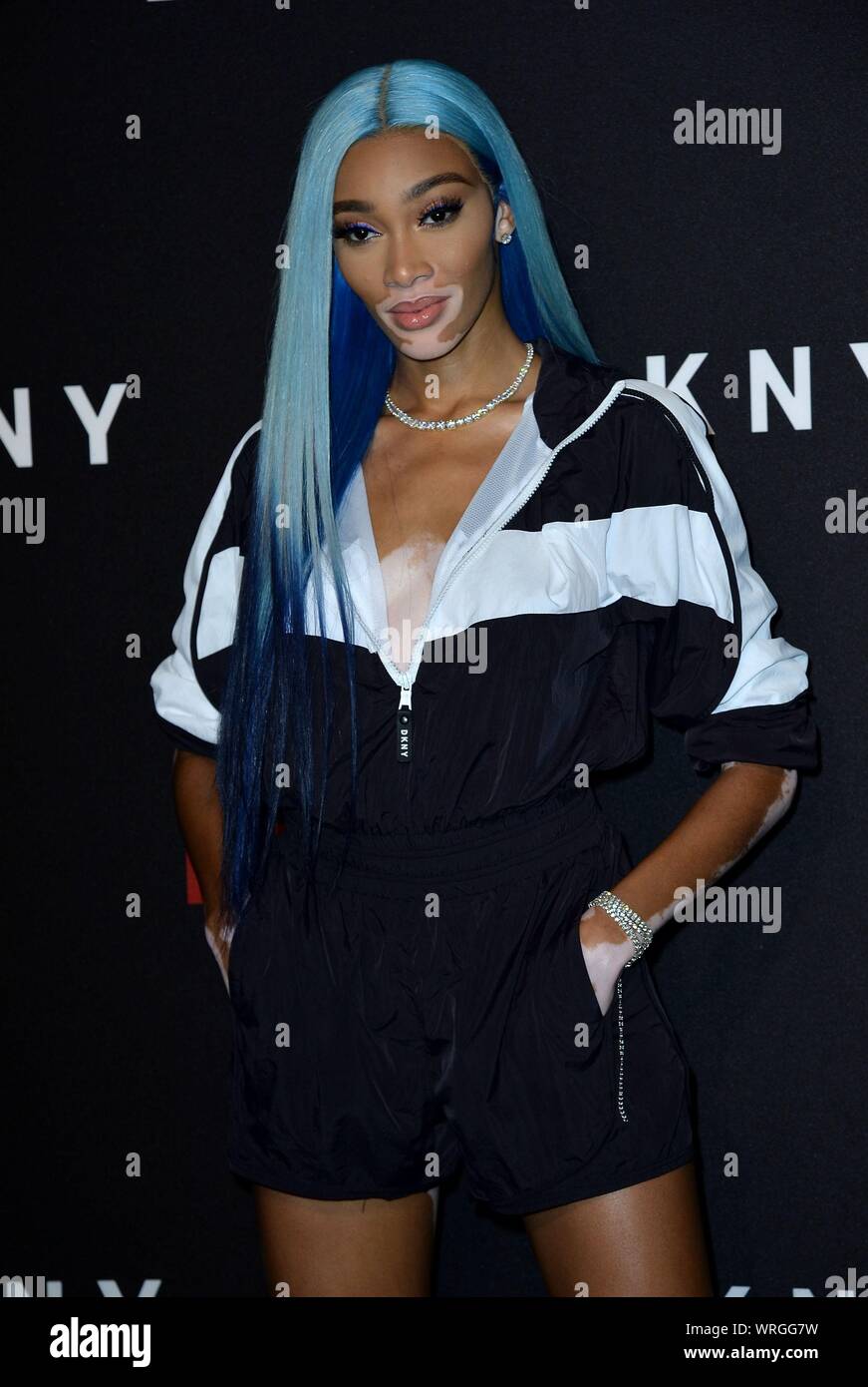 Brooklyn, NY, USA. 9th Sep, 2019. Winnie Harlow at arrivals for DKNY ...