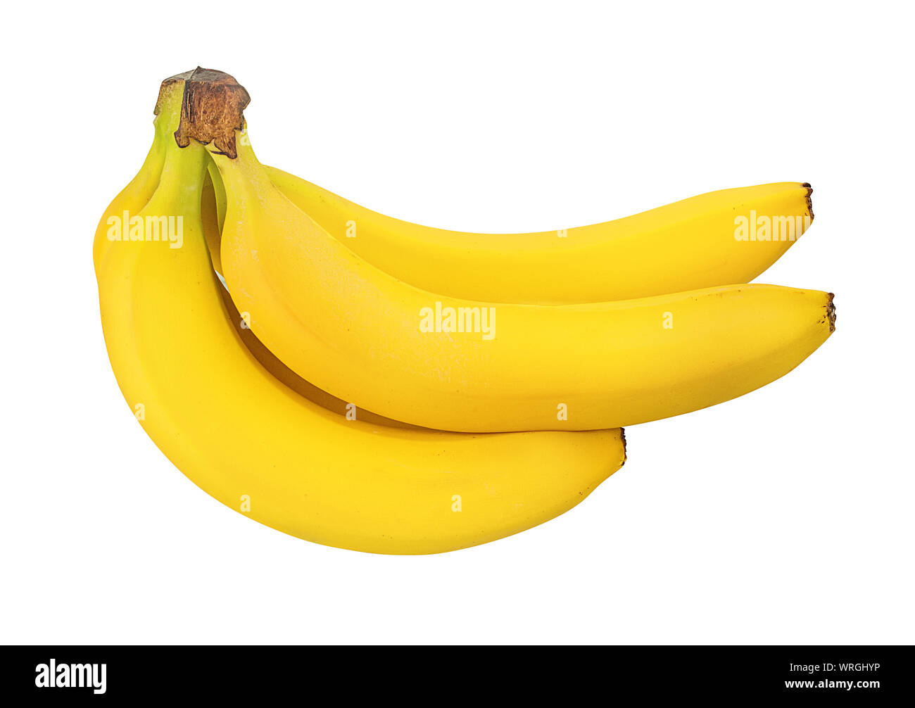 bananas isolated on white background Stock Photo - Alamy