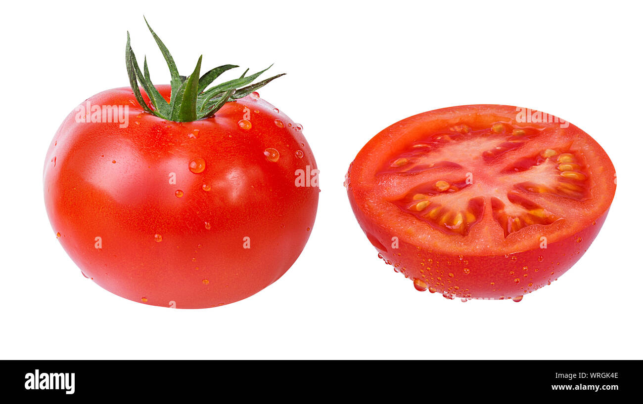 tomato isolated on white background Stock Photo - Alamy