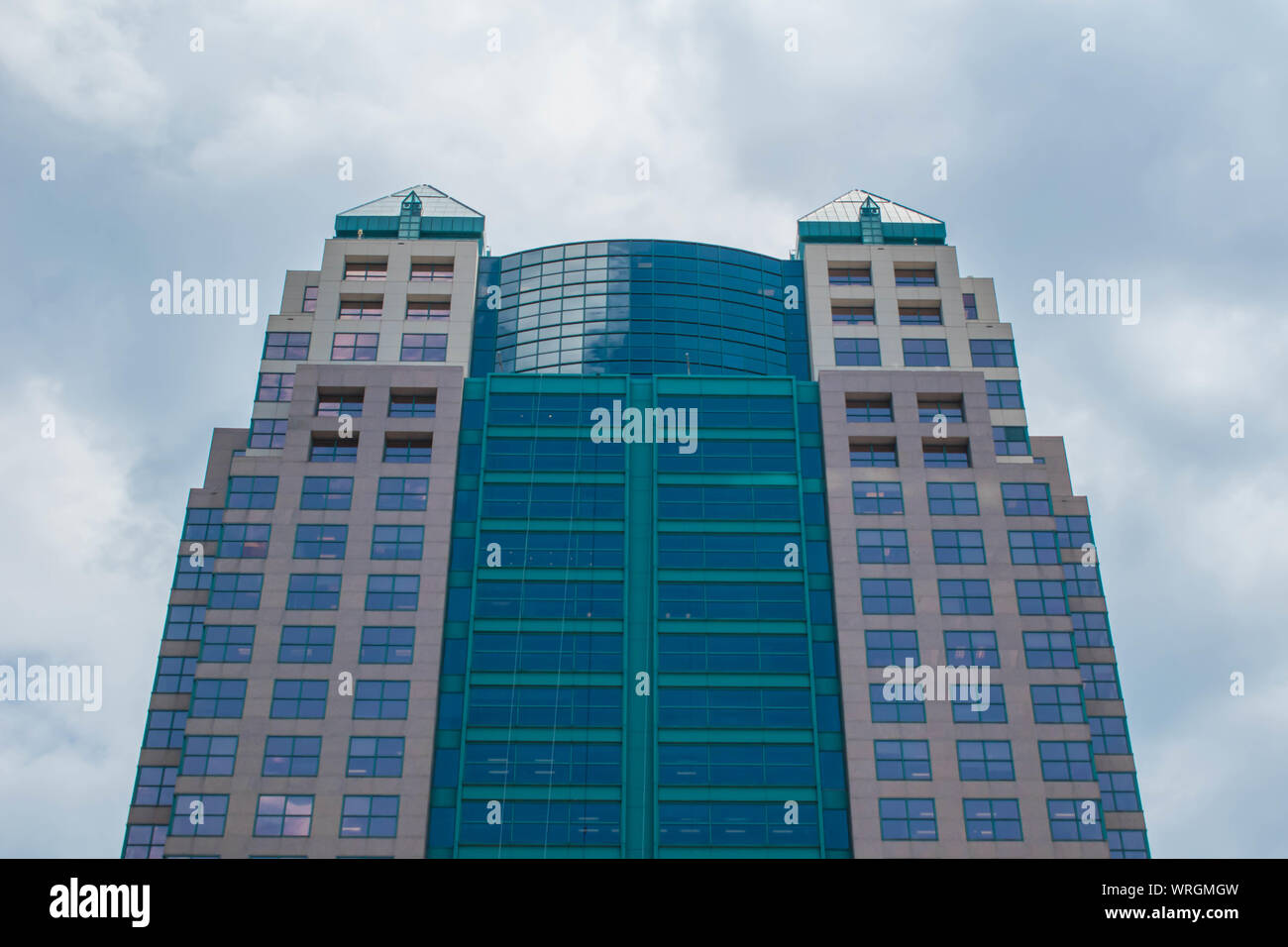 Orlando, Florida. August 17, 2019. Top view of Suntrust building at ...