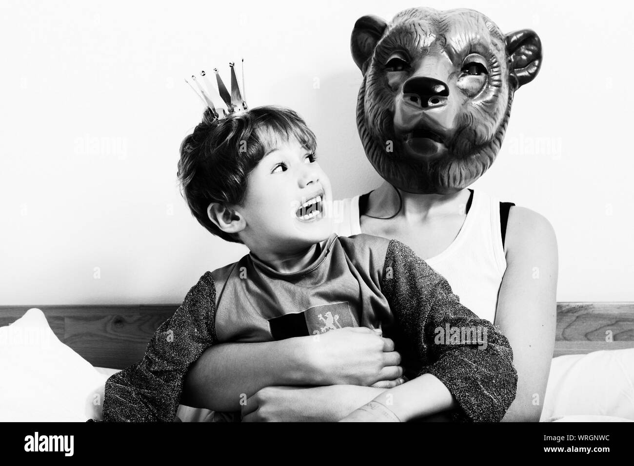 Child Scared Parent High Resolution Stock Photography and Images - Alamy