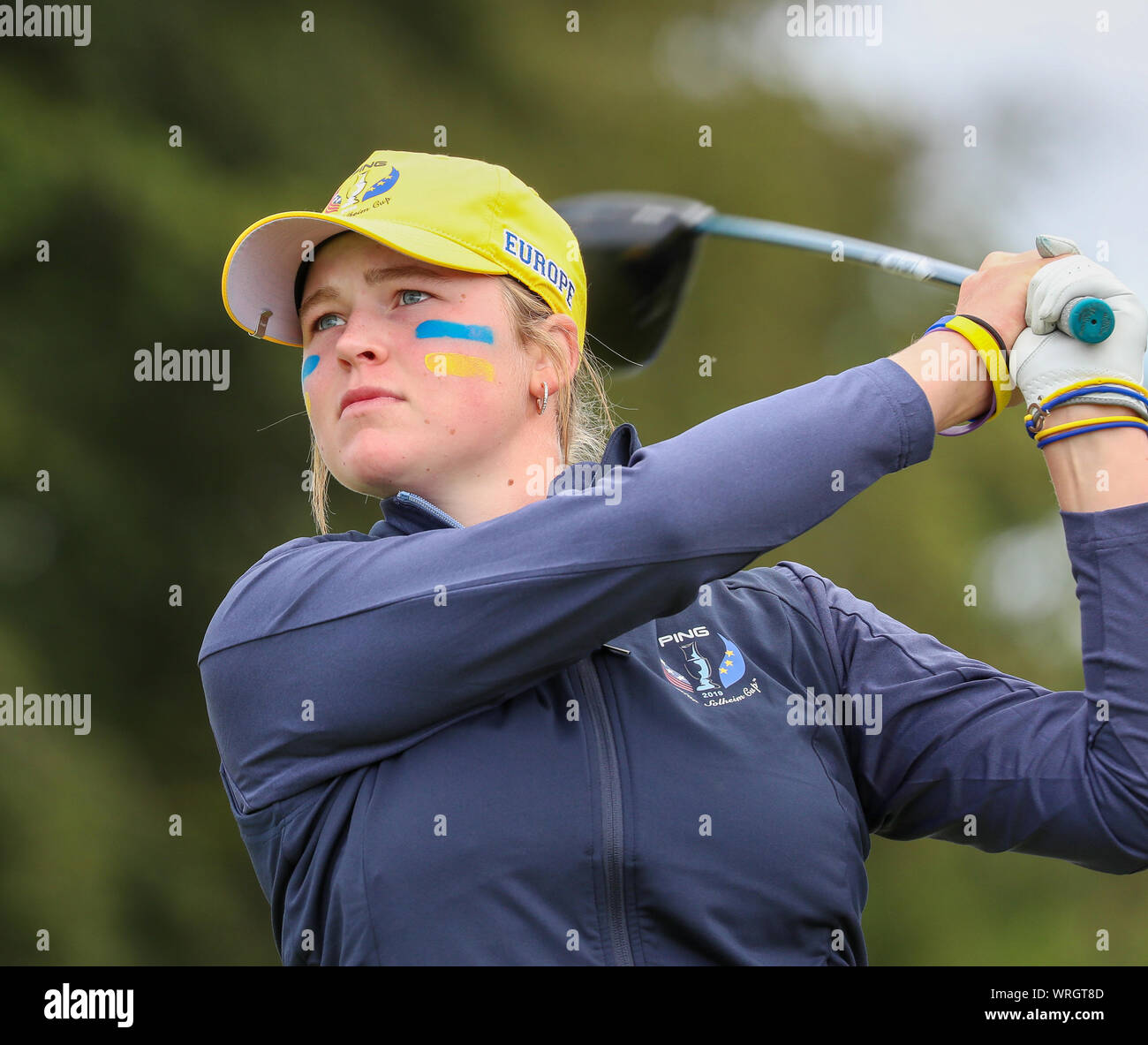 Gleneagles, UK. 10 September 2019. In the afternoon fourball ...