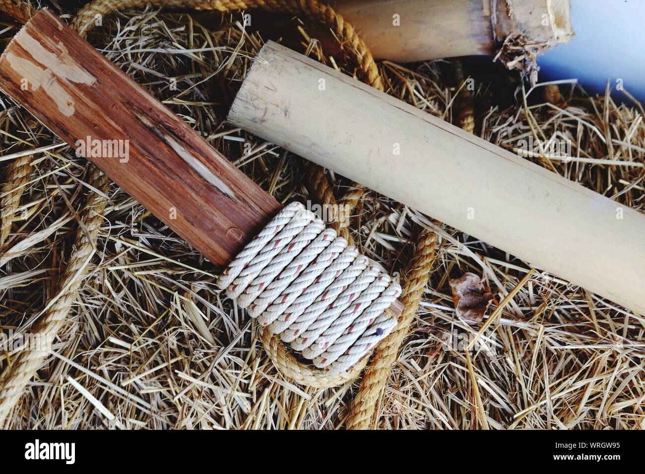 Hay wood hi-res stock photography and images - Alamy