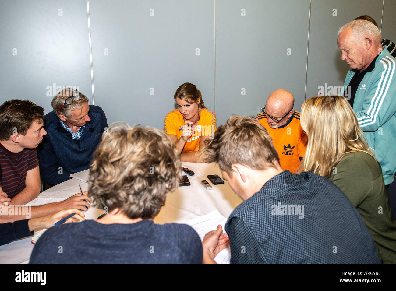 Arnhem, Nederland. 10th Sep, 2019. ARNHEM, 10-09-2019, team ...