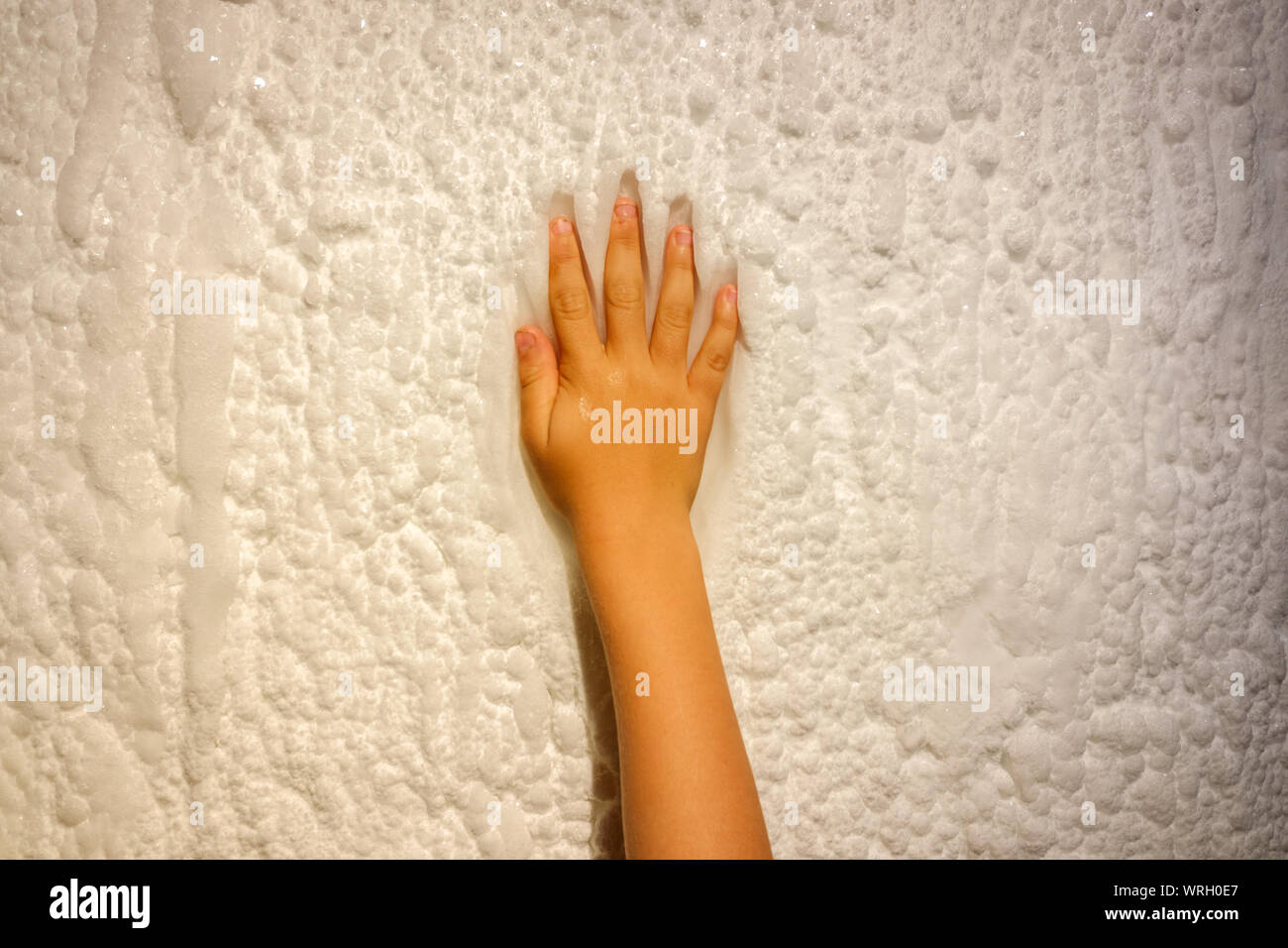Child Touching Ice High Resolution Stock Photography and Images - Alamy